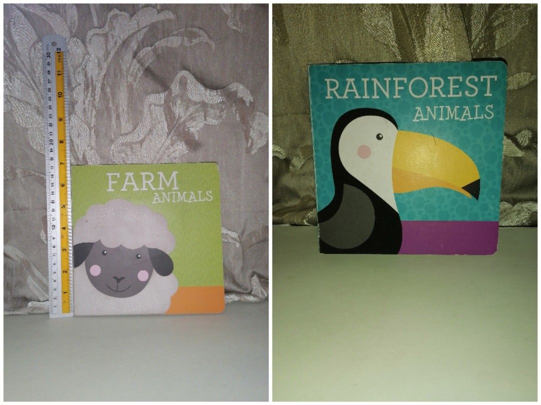 Farm and Rainforest Animals Bundle, Hobbies & Toys, Books & Magazines ...