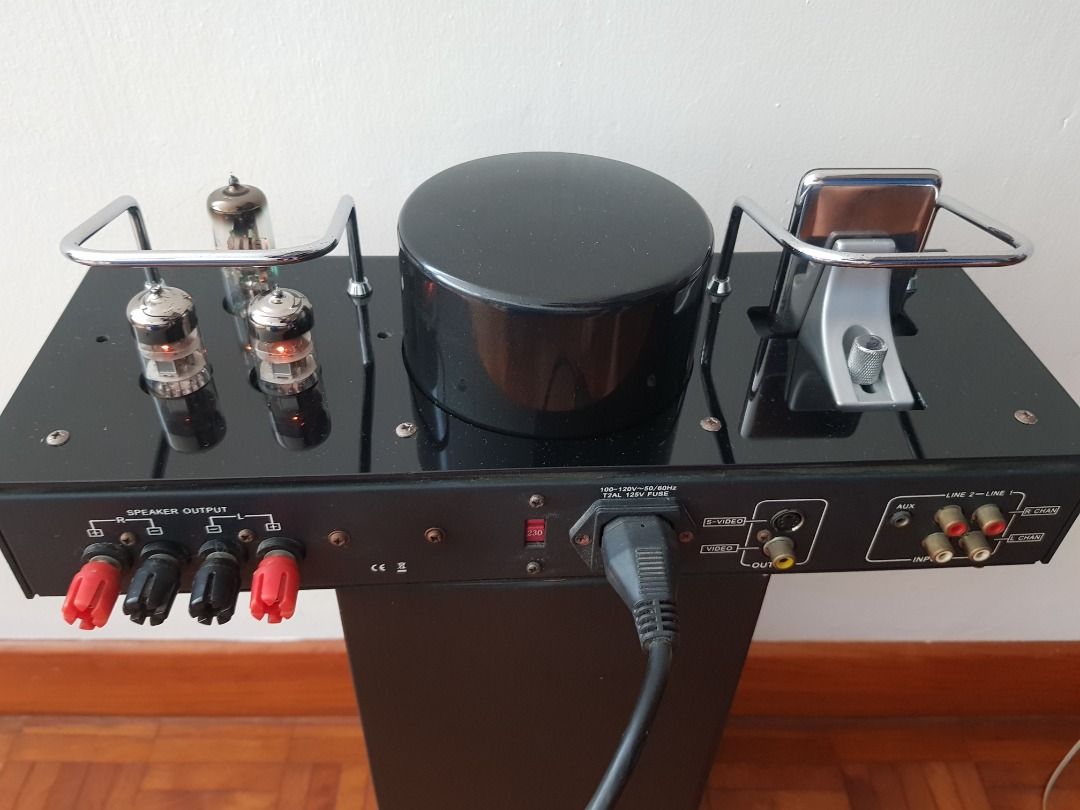 Fatman Itube Carbon Tube amplifier with ipod dock, Audio, Soundbars ...