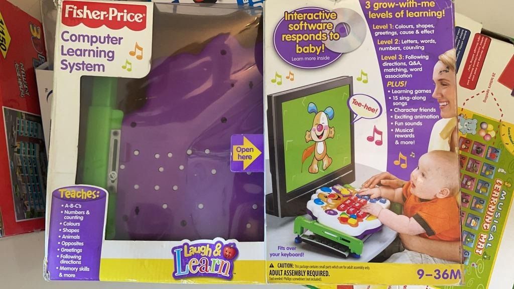 Fisher Price Computer Learning System Laugh, Smile and Learn, Babies ...