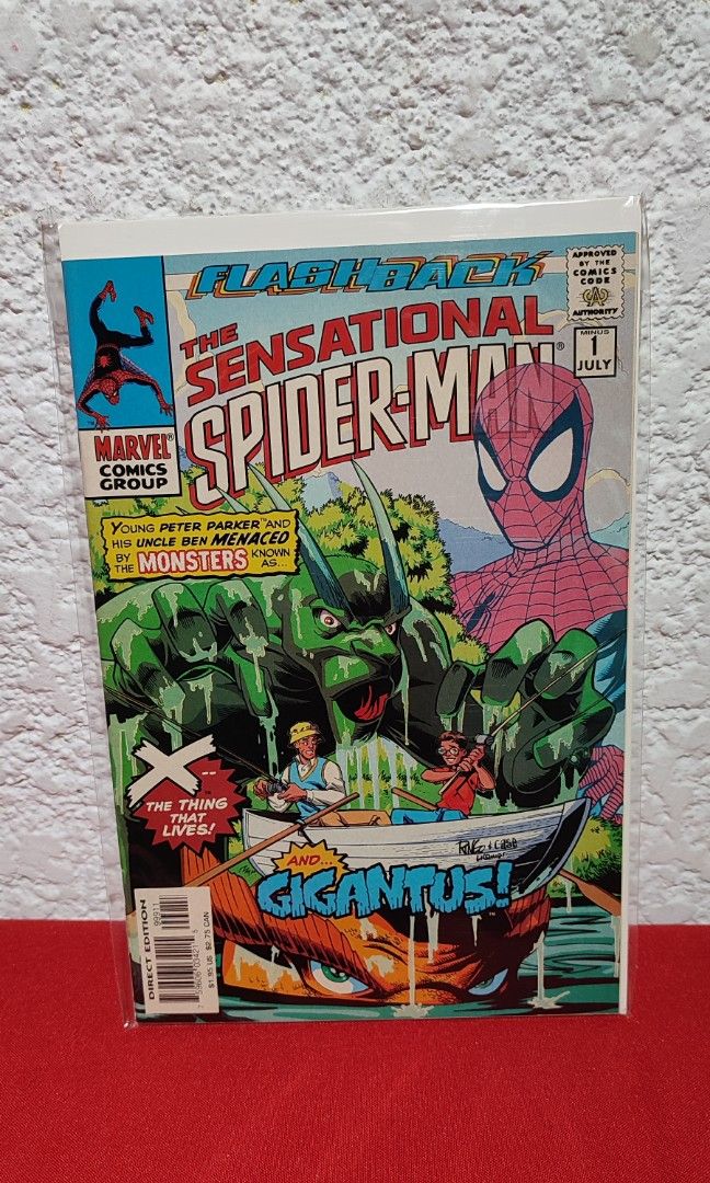 Flashback The Sensational Spider-man #1 (July 1997) Marvel Comics ...