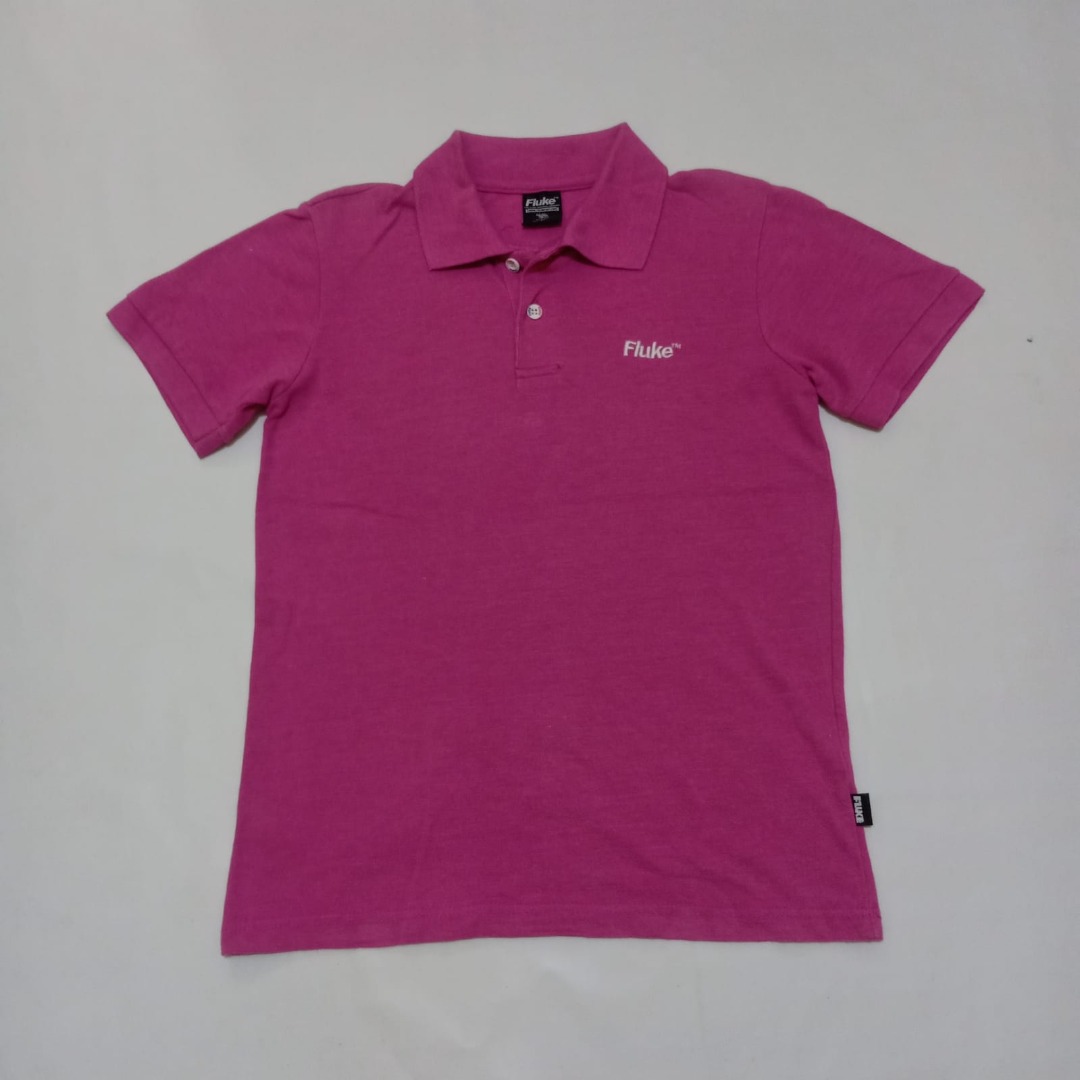 FLUKE POLO T-SHIRT KAOS KERAH IMPORT ORIGINAL, Fesyen Pria, Pakaian ...