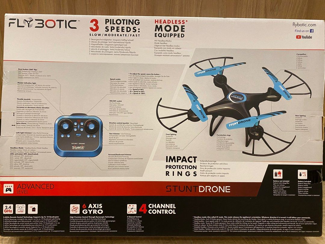 Flybotic Stunt Drone, Photography, Drones on Carousell