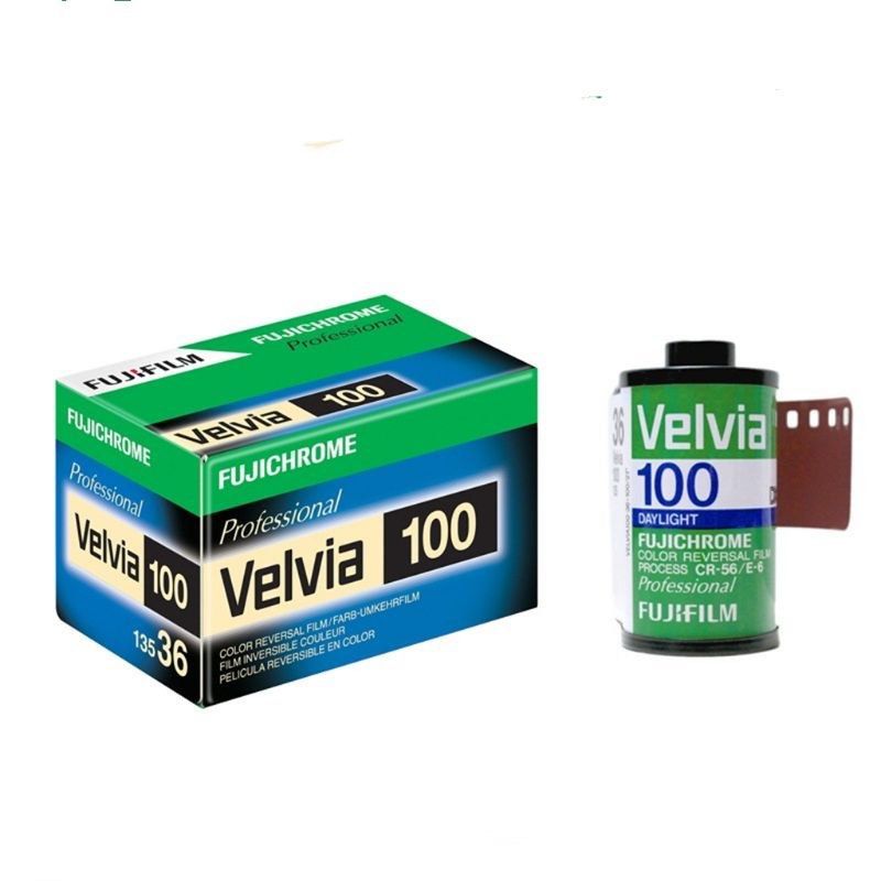 [INSTOCK] BNIB Fujifilm Velvia 100 135 35mm Color Reversal Slide ...