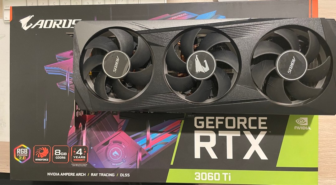Gigabyte GEFORCE RTX 3060TI Aorus Elite Graphic Card, Computers & Tech, Parts & Accessories ...