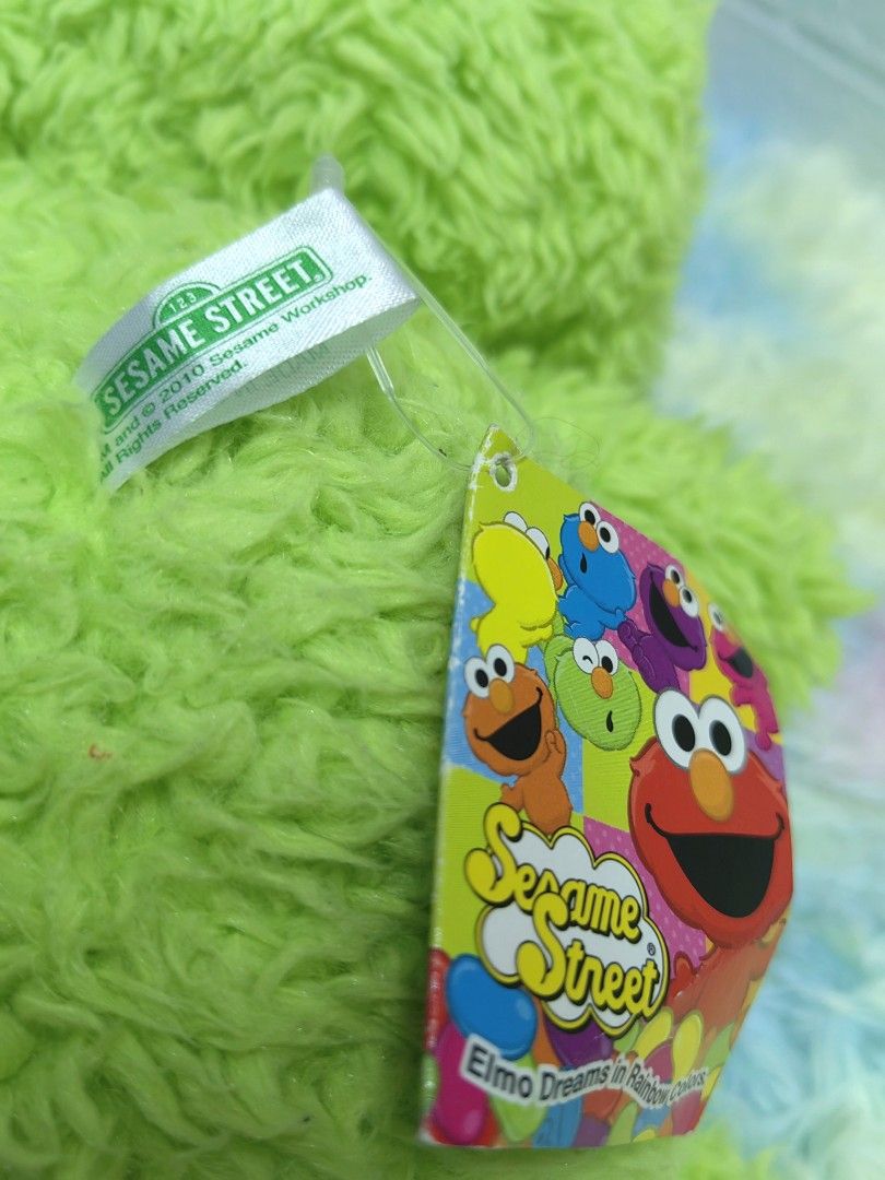 GREEN ELMO BUNDLE PLUSH, Hobbies & Toys, Toys & Games on Carousell