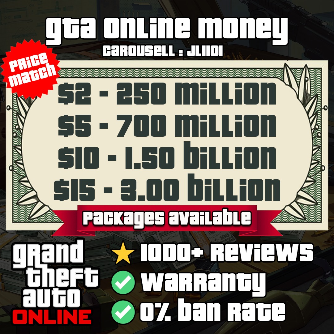 GTA Online Money | Rank | Stats | Misc | Unlock Services | GTA 5, Video ...