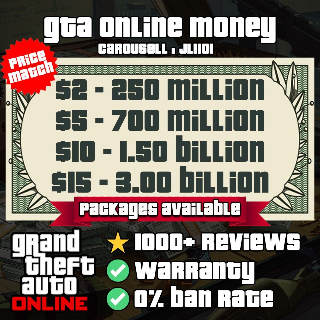 GTA Online Money | Rank | Stats | Misc | Unlock Services | GTA 5, Video ...