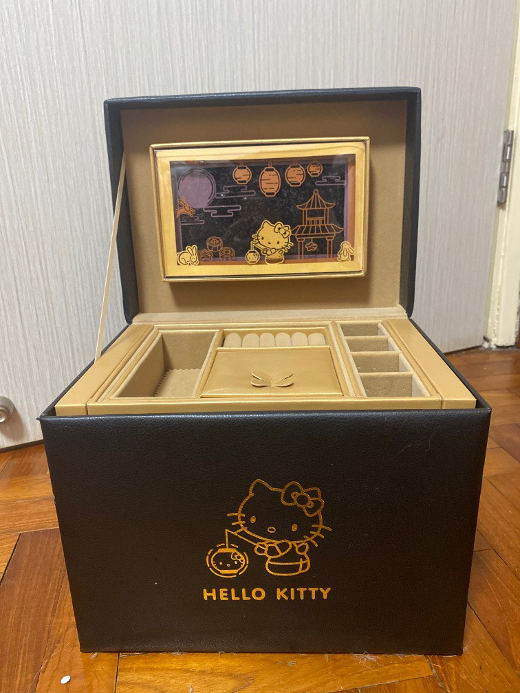 hello kitty jewellery box, Furniture & Home Living, Home Improvement ...