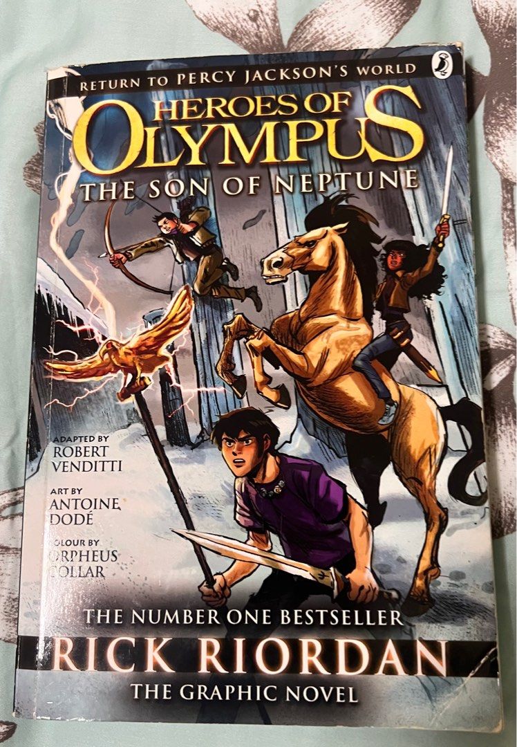 Heroes of Olympus - The Son of Neptune The Graphic Novel, Hobbies ...