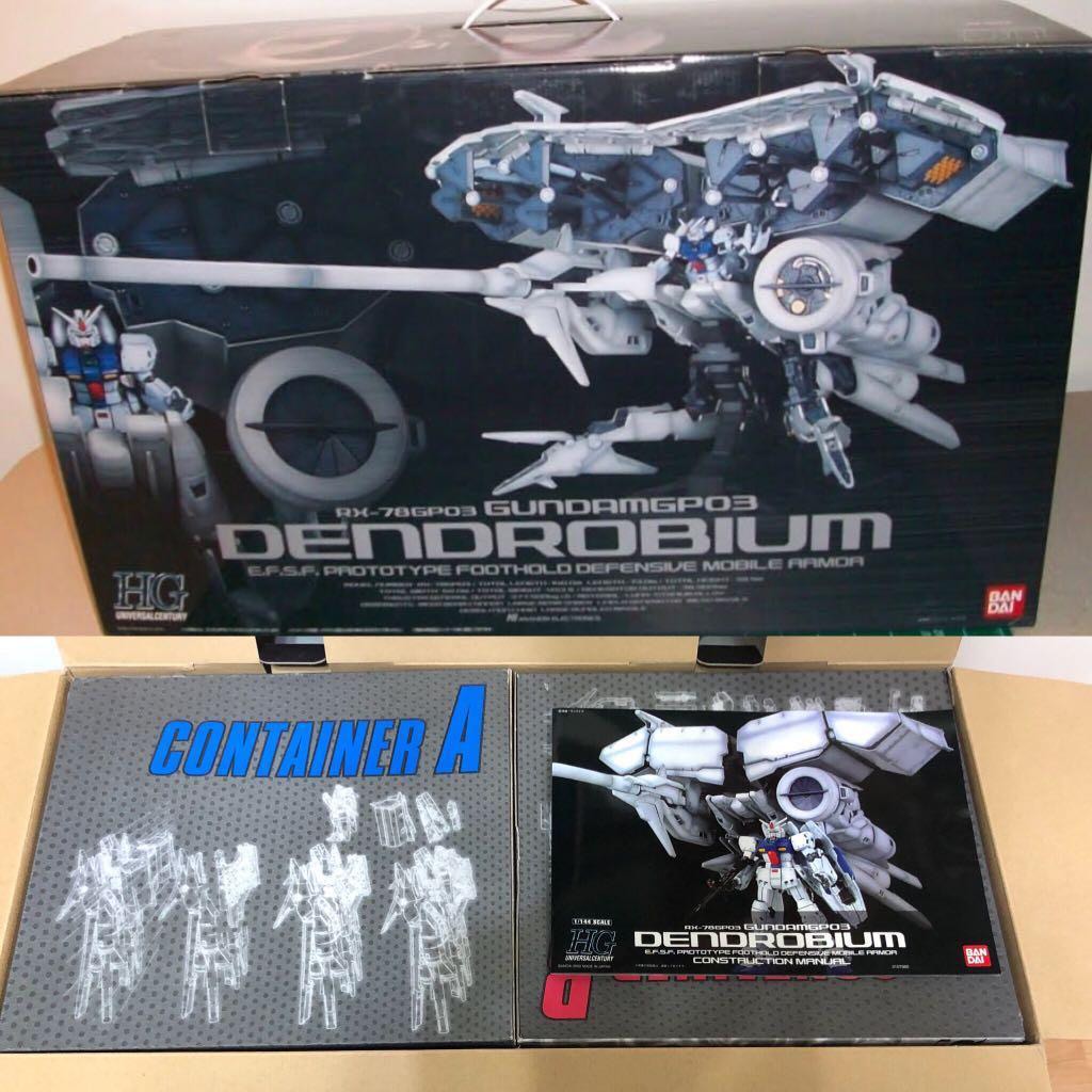Bandai HG 1/144 GP03D Dendrobium 石斛蘭 高達 模型, 興趣及遊戲, 玩具 & 遊戲類 - Carousell