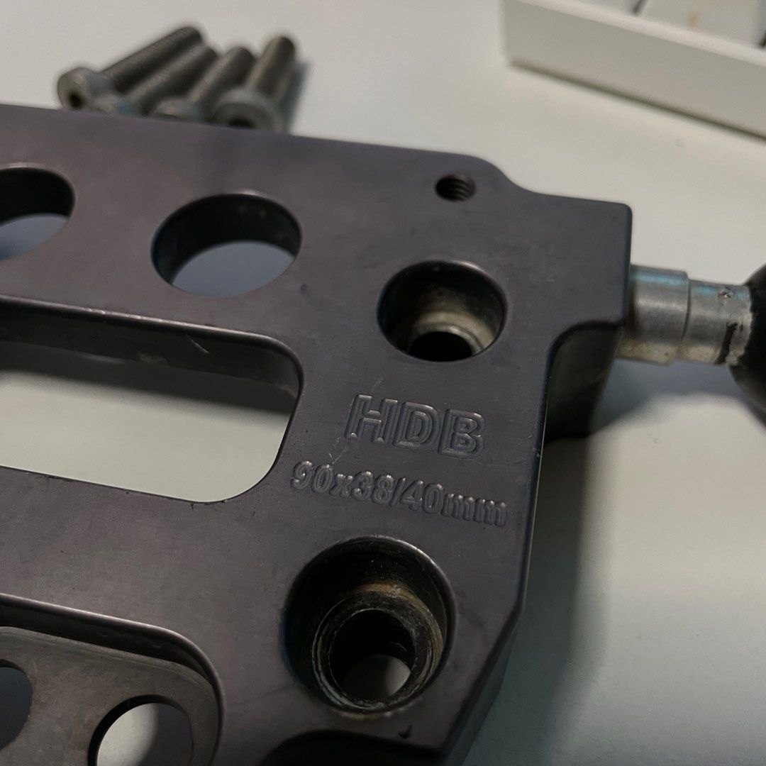 Highway Dirt Bike HDB Top Clamp Ram Ball Mount, Motorcycles, Motorcycle ...