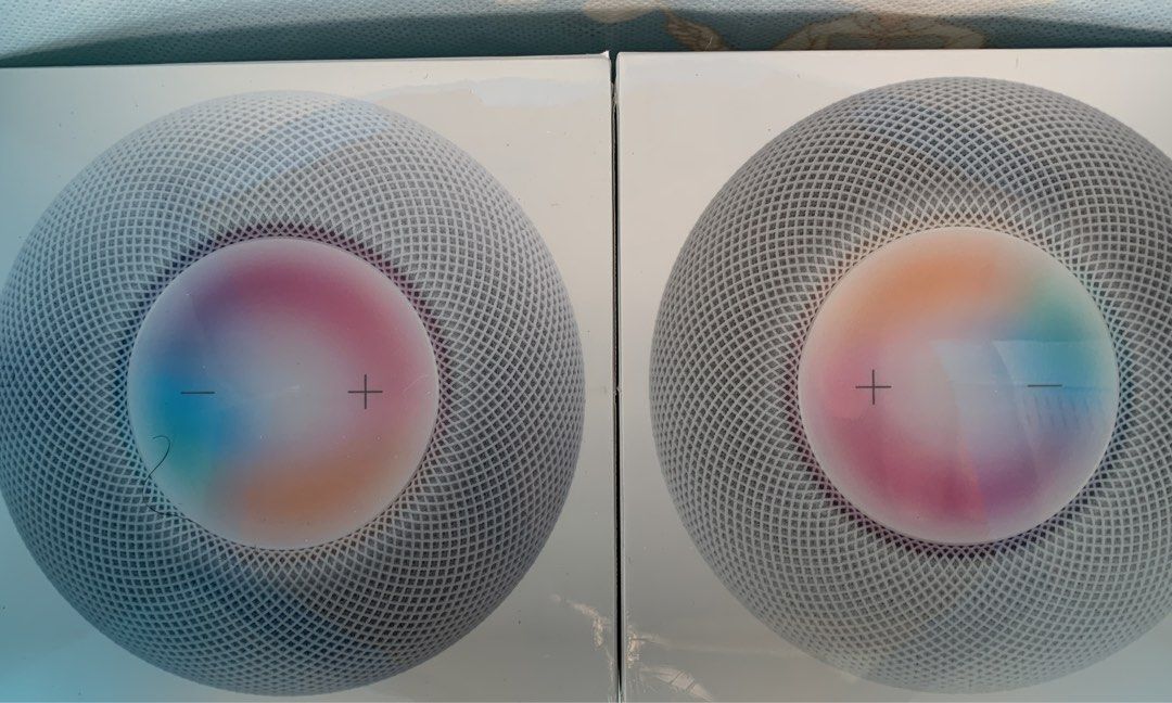 HomePod mini apple white color UK plug, Audio, Soundbars, Speakers ...