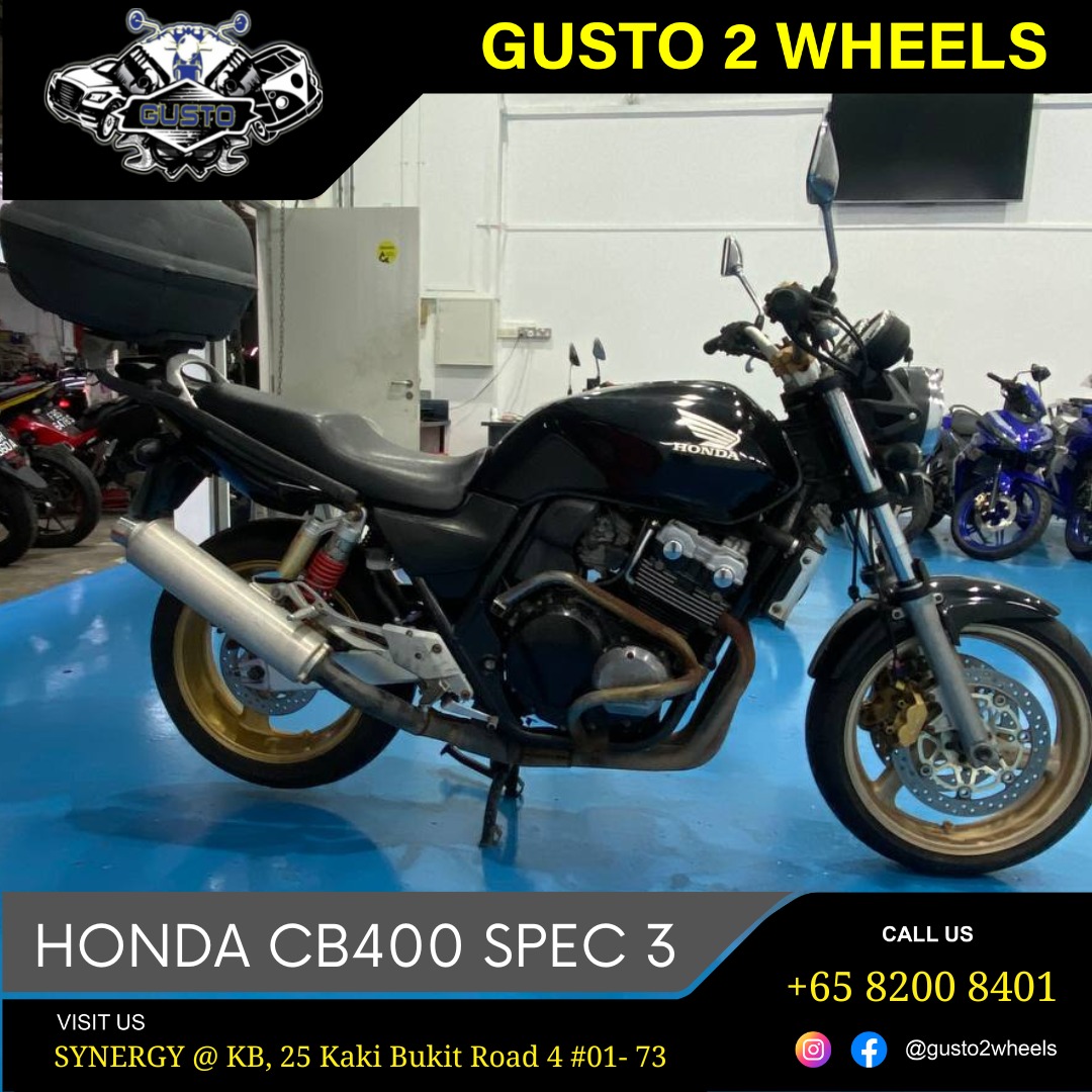 Honda CB400 Spec 3, Motorcycles, Motorcycles for Sale, Class 2A on ...
