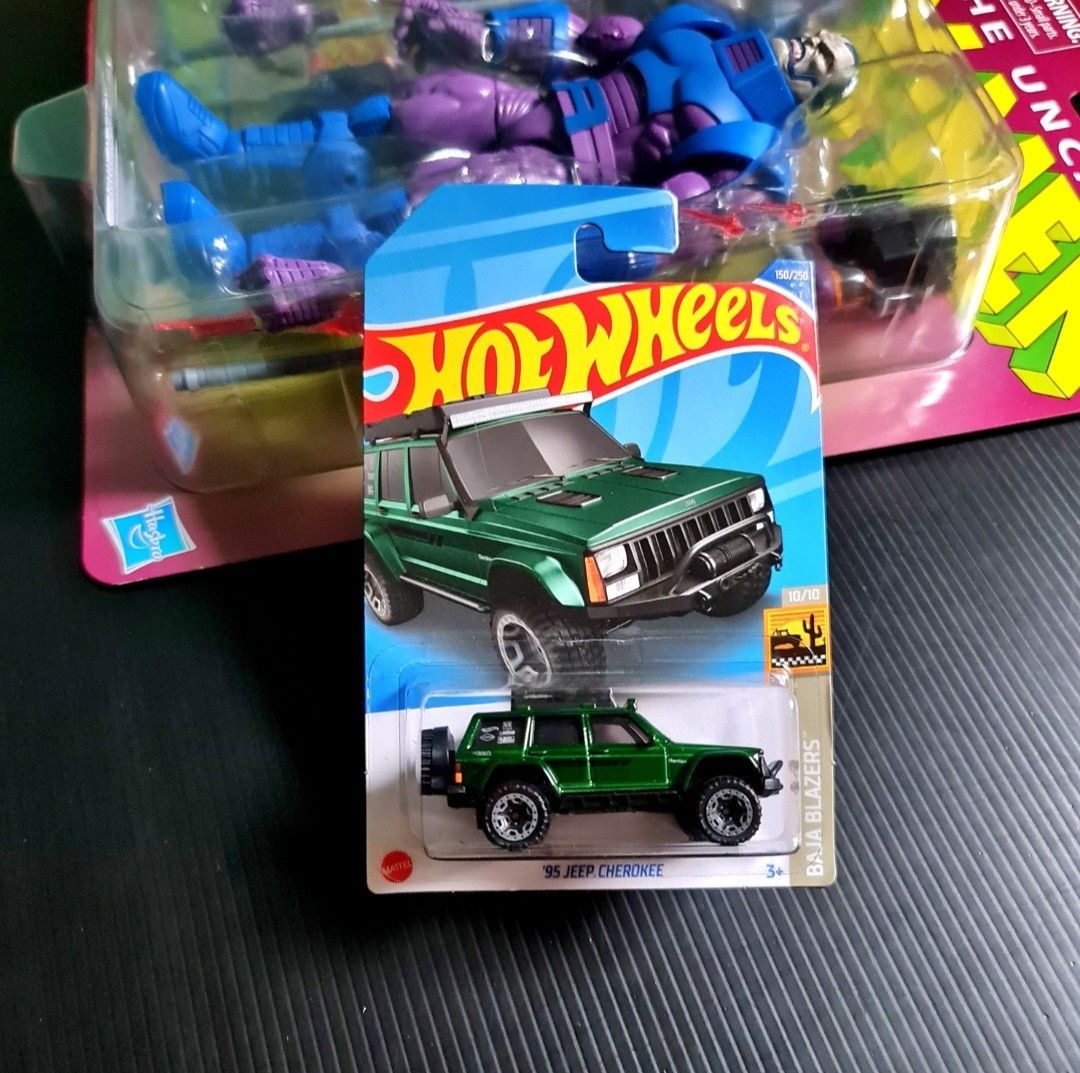 Hot Wheels '95 Jeep Cherokee Hotwheels Baja Blazers 2022, Hobbies ...