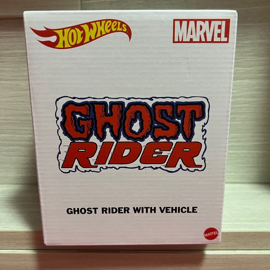 Hot Wheels Hotwheels RLC MARVEL Ghost Rider Motorcycle & Figure ...