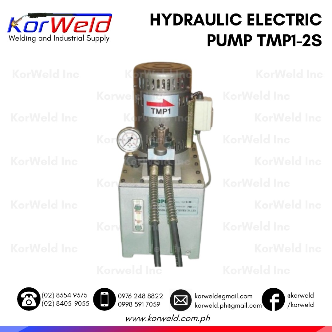 Hydraulic Electric Pump TMPI-2S, Commercial & Industrial, Construction ...