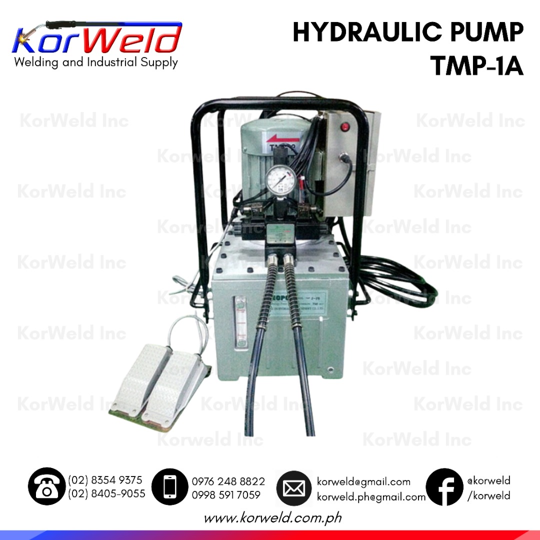 Hydraulic Pump TMP-1A, Commercial & Industrial, Construction Tools & Equipment on Carousell