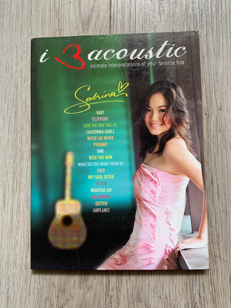 I love acoustic ~ Sabrina (Made In Singapore), Hobbies & Toys, Music ...