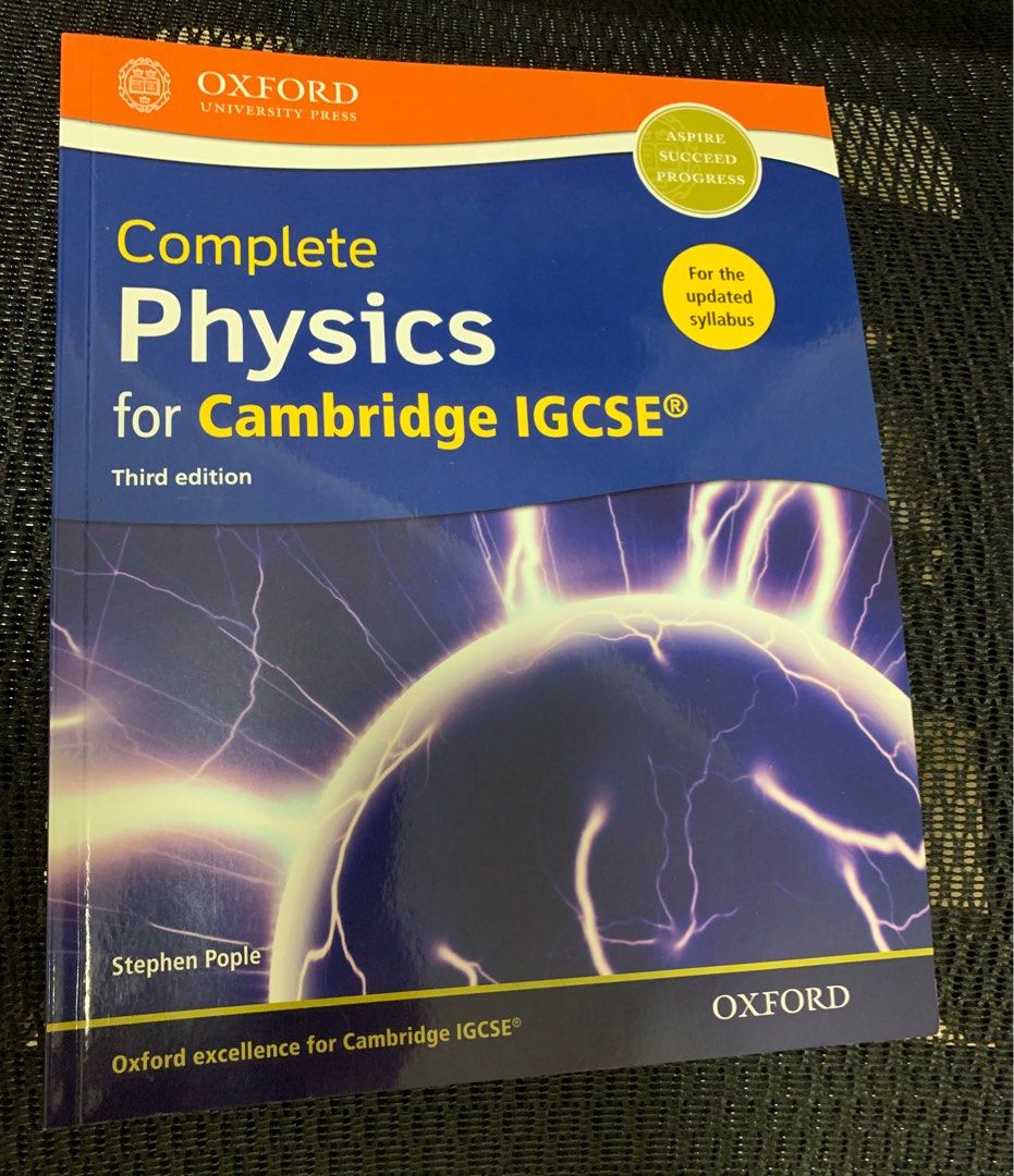 IGCSE Book - Physics, Hobbies & Toys, Books & Magazines, Textbooks on ... IGCSE Book - Physics, Hobbies & Toys, Books & Magazines, Textbooks on ...
