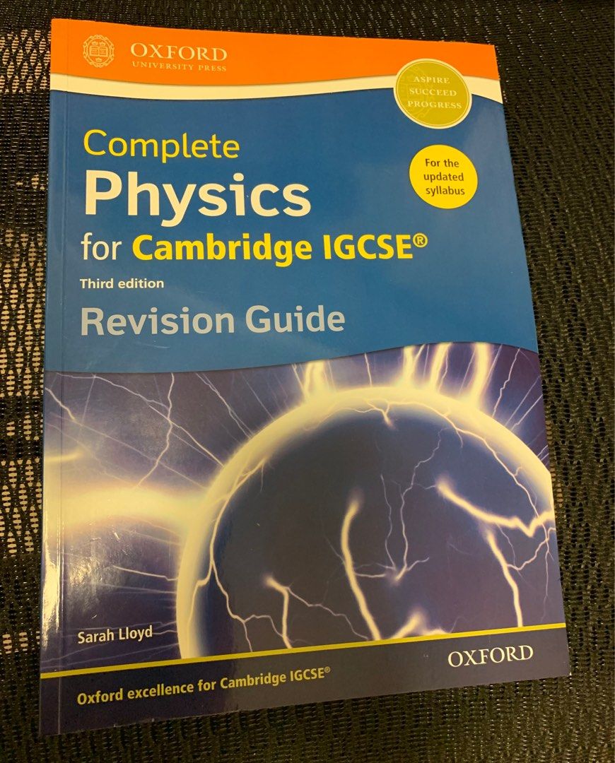 IGCSE Book - Physics, Hobbies & Toys, Books & Magazines, Textbooks on ... IGCSE Book - Physics, Hobbies & Toys, Books & Magazines, Textbooks on ...