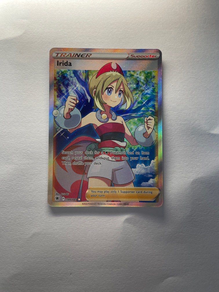 Irida Full Art Trainer, Hobbies & Toys, Toys & Games on Carousell