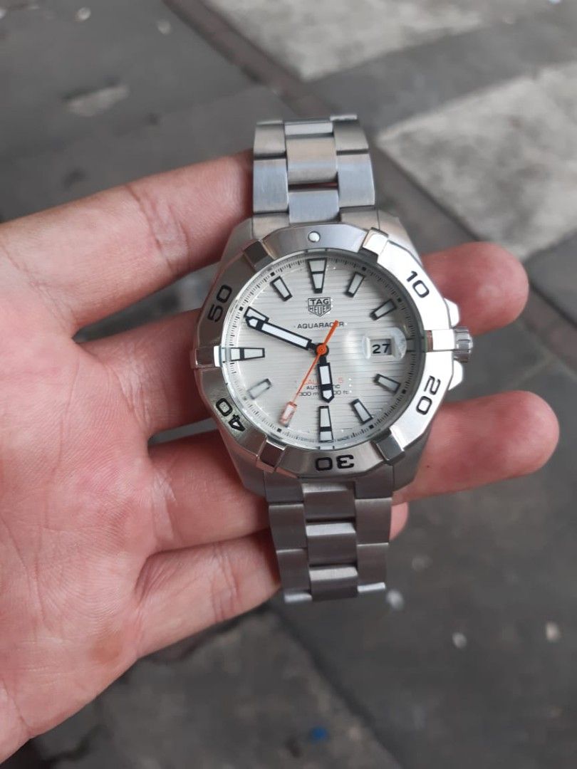 JAM TAG HEUER AQUAMATIC, Barang Mewah, Jam Tangan di Carousell