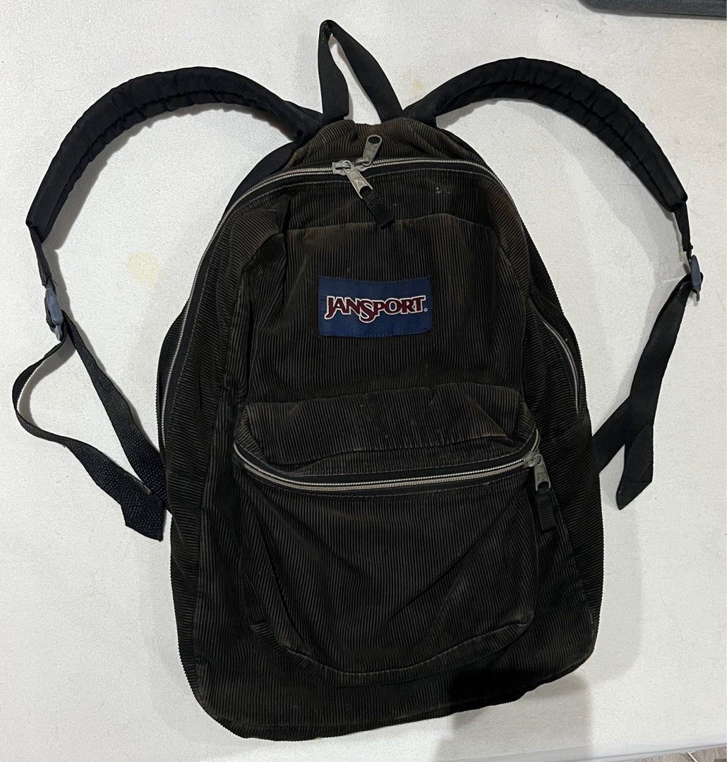 Jansport black backpack, Men's Fashion, Bags, Backpacks on Carousell