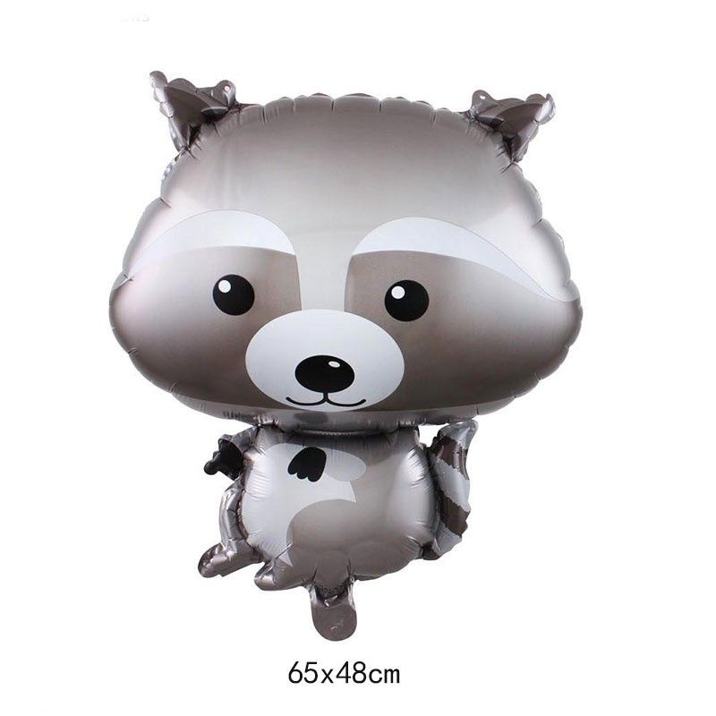 Jungle forest themed birthday party aluminum foil animal balloon deer ...