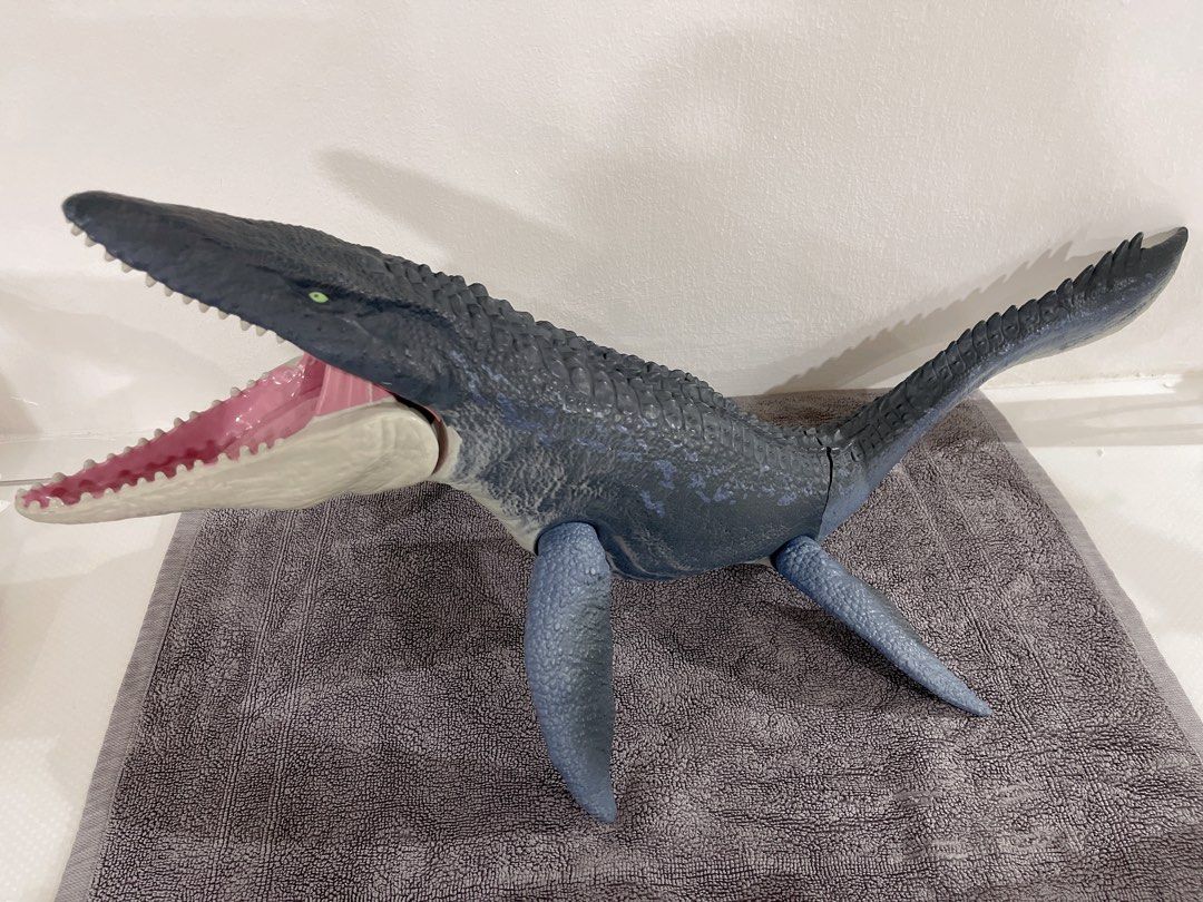 Jurassic World Dinosaur Mosasaurus, Hobbies & Toys, Toys & Games on ...