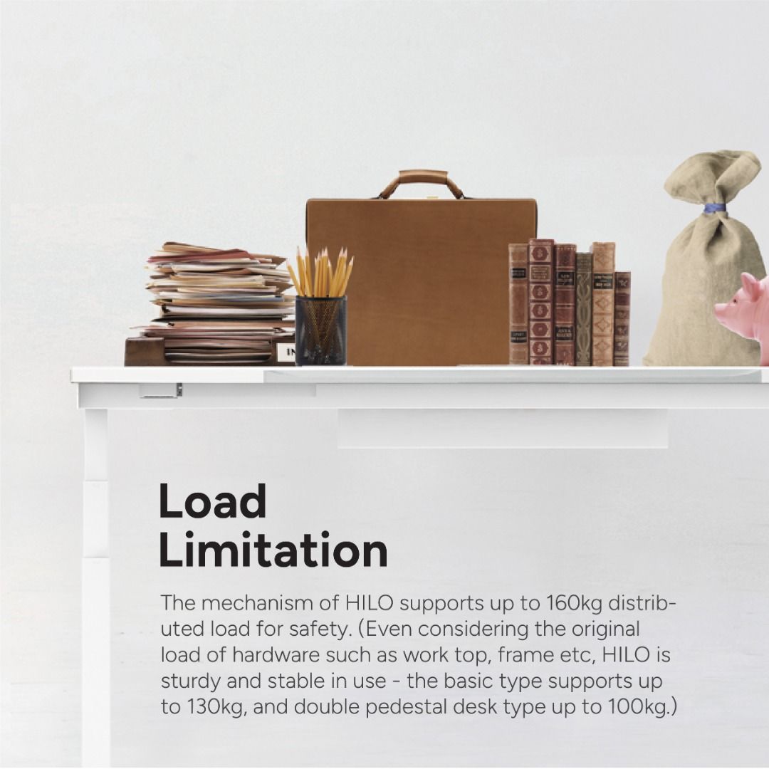 KOAS Core Desk HILO DL6 Desk SMD1617, Furniture & Home Living ...