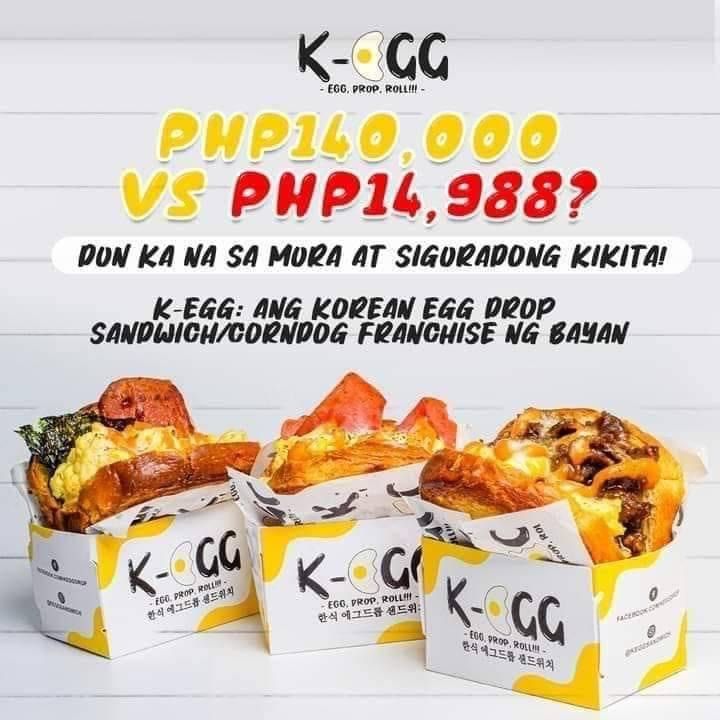 Korean egg drop sandwich, Food & Drinks, Local Eats on Carousell