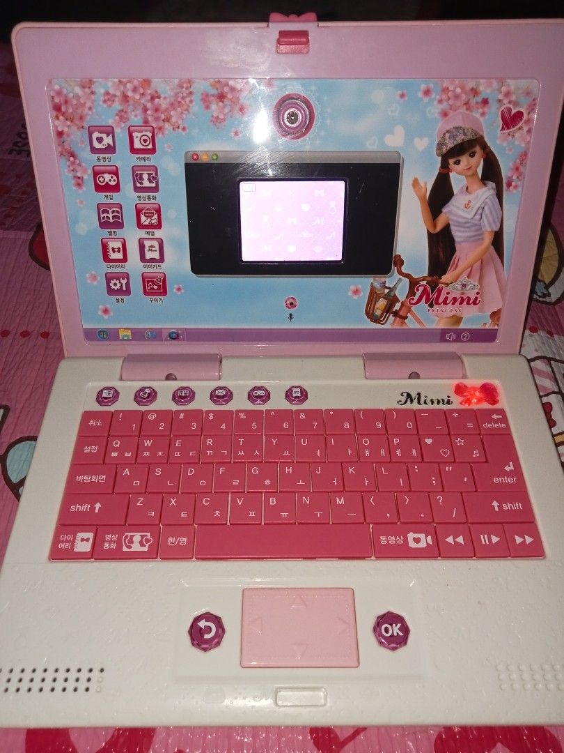 Korean Mimi laptop, Hobbies & Toys, Toys & Games on Carousell