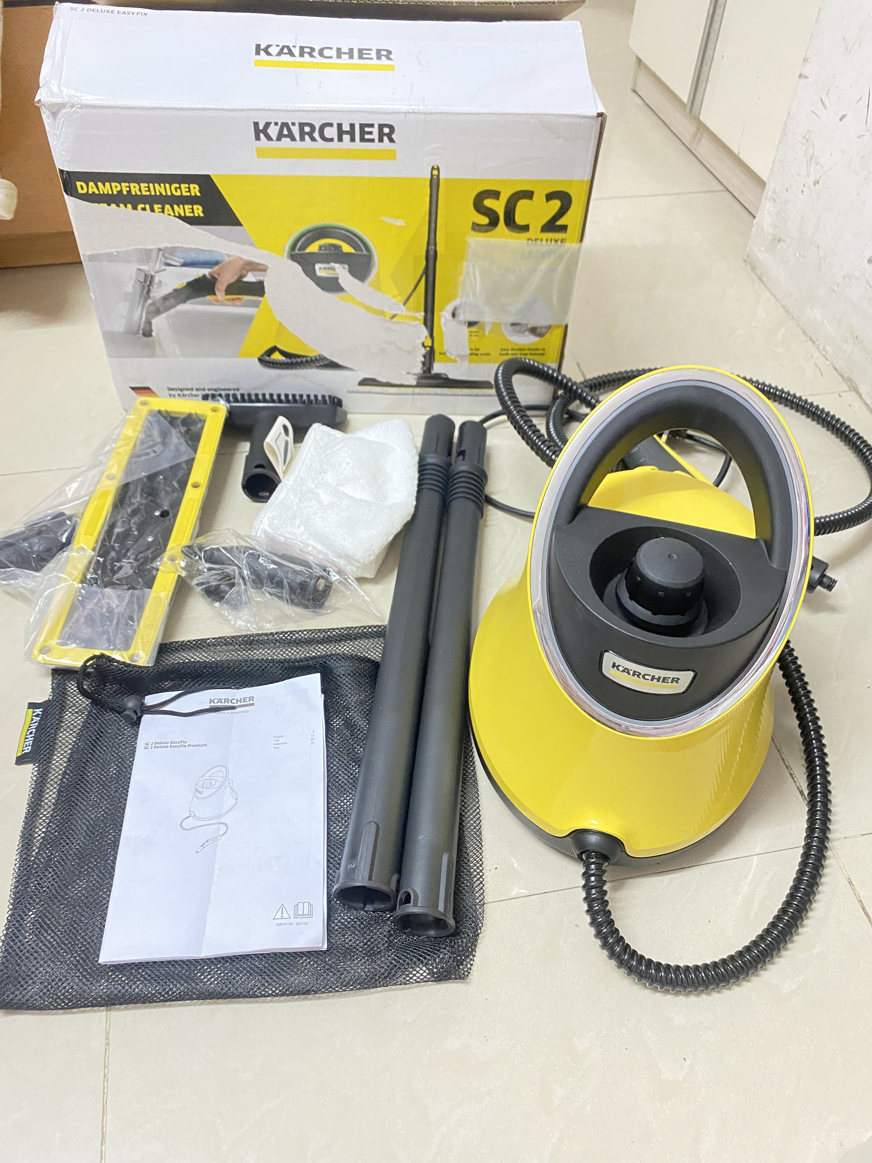 去蝨患 Kärcher SC 2 Deluxe 專業級高壓蒸氣機（如床蝨、跳蚤、禽蟎等）, 傢俬＆家居, 家居清潔及護理用品, 除蟲用品 ...