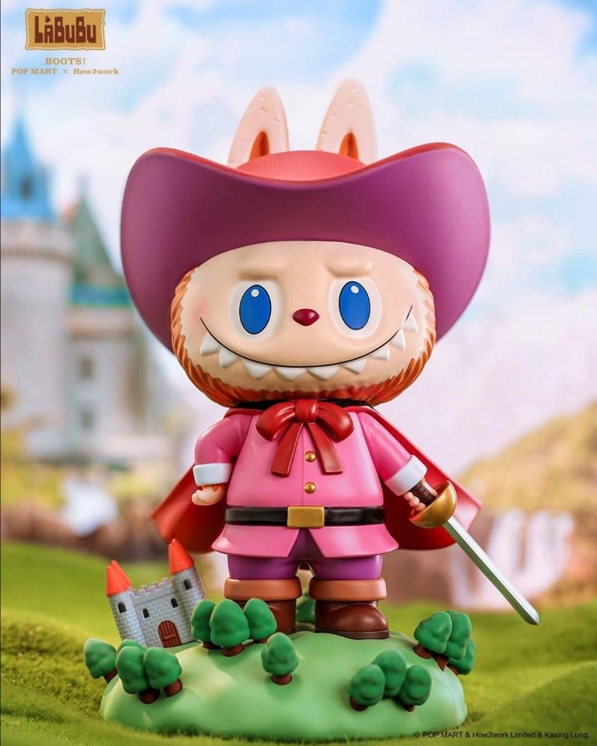 labubu boots, 興趣及遊戲, 玩具 & 遊戲類 - Carousell