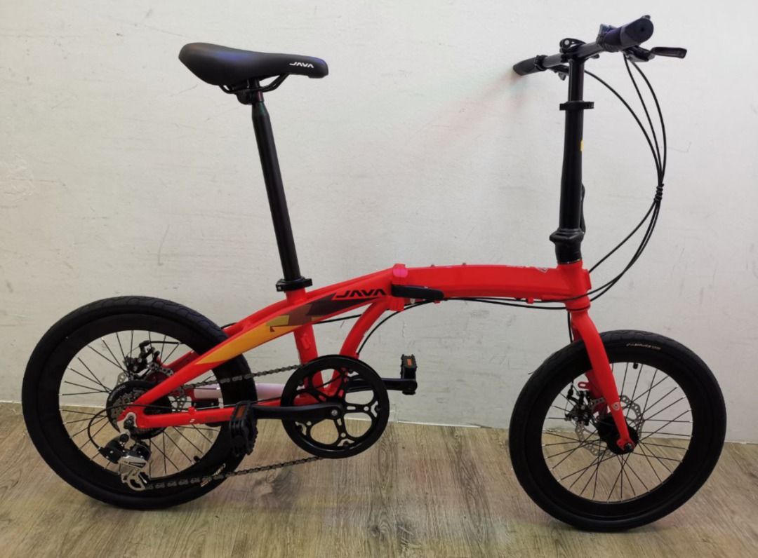 Latest! Java Zelo V2 20inch Foldable Bicycle 7 Speed Shimano Xelo bike ...