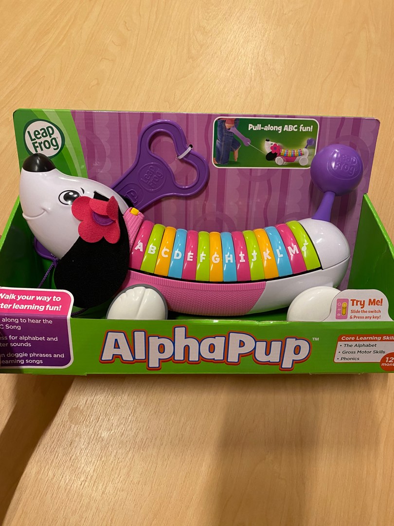Leap frog Alpha Pup, Hobbies & Toys, Toys & Games on Carousell