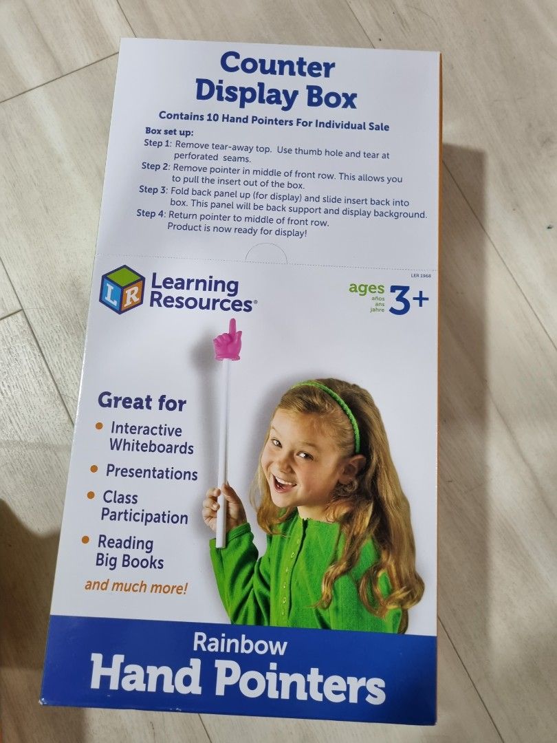 Learning Resources: Hand Pointers, Hobbies & Toys, Stationery & Craft, Stationery & School ...