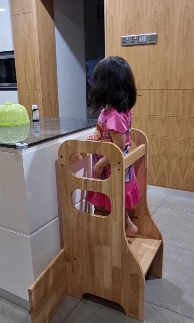 [New] Montessori Learning Tower, Kids Ladder, Children's Stepping Stool ...