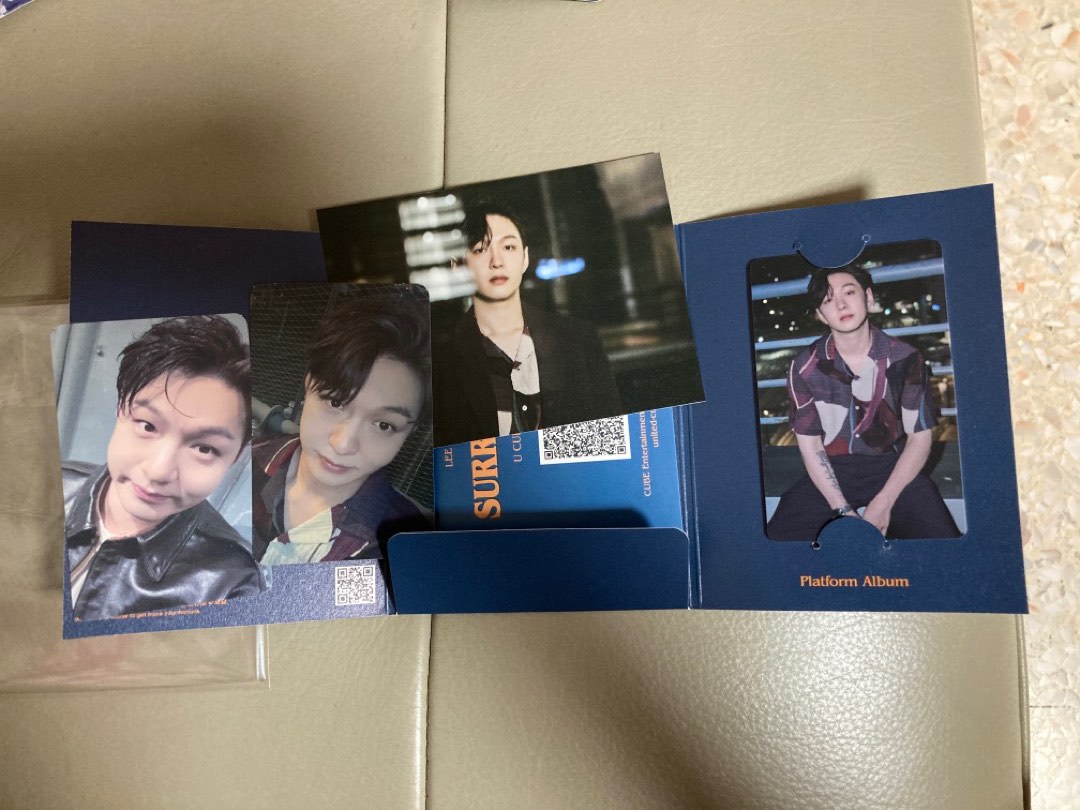 Lee Changsub Surrender Album Full Set Hobbies Toys Music Media