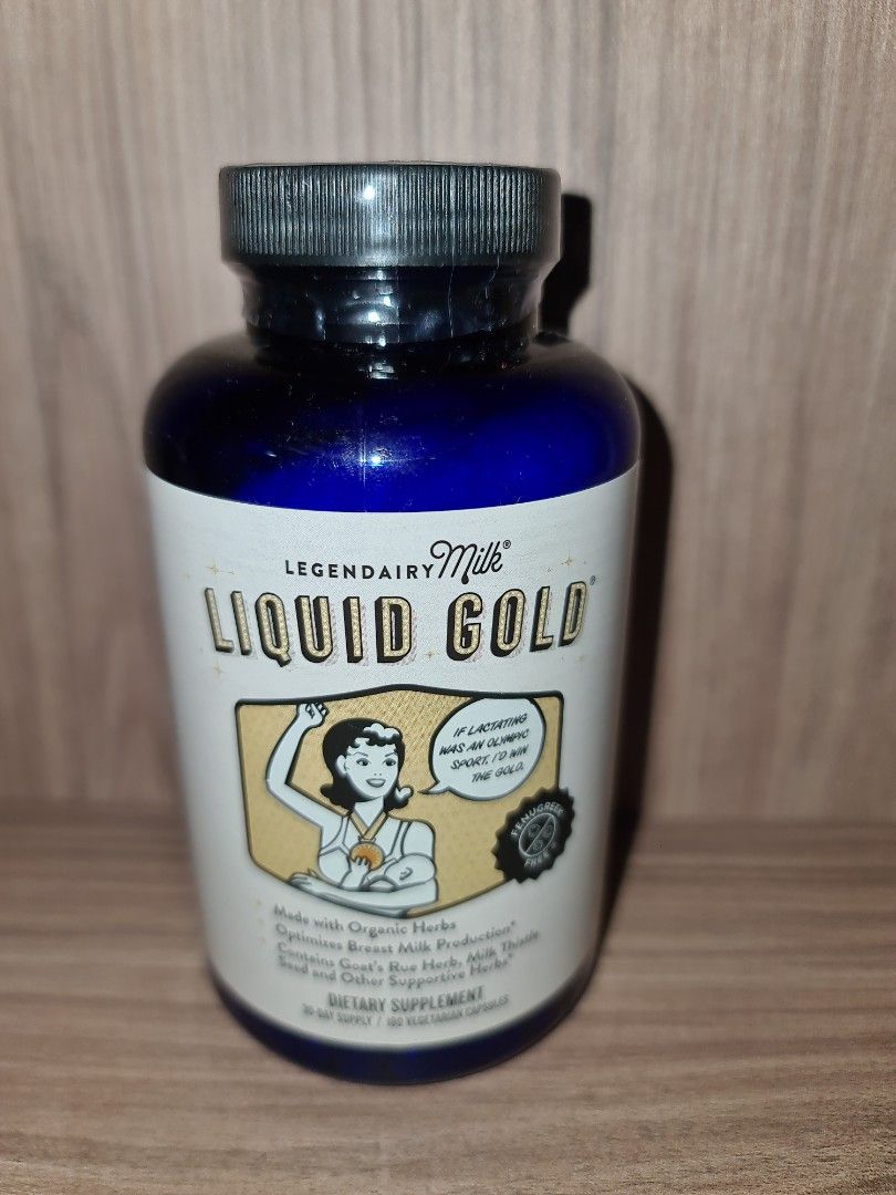 Legendairy Milk Liquid Gold 180 capsules, Babies & Kids, Nursing ...
