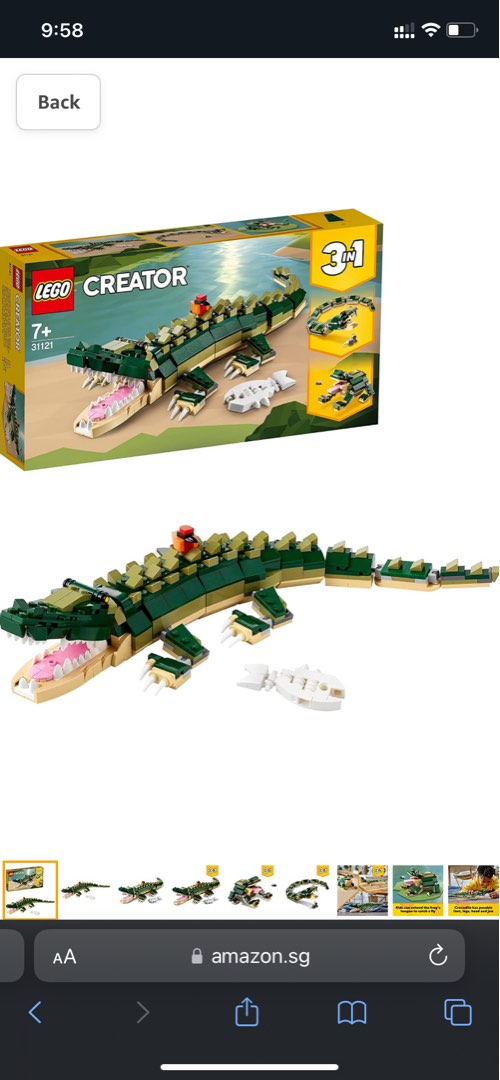 Lego 31121 creator 3 in 1, Hobbies & Toys, Toys & Games on Carousell