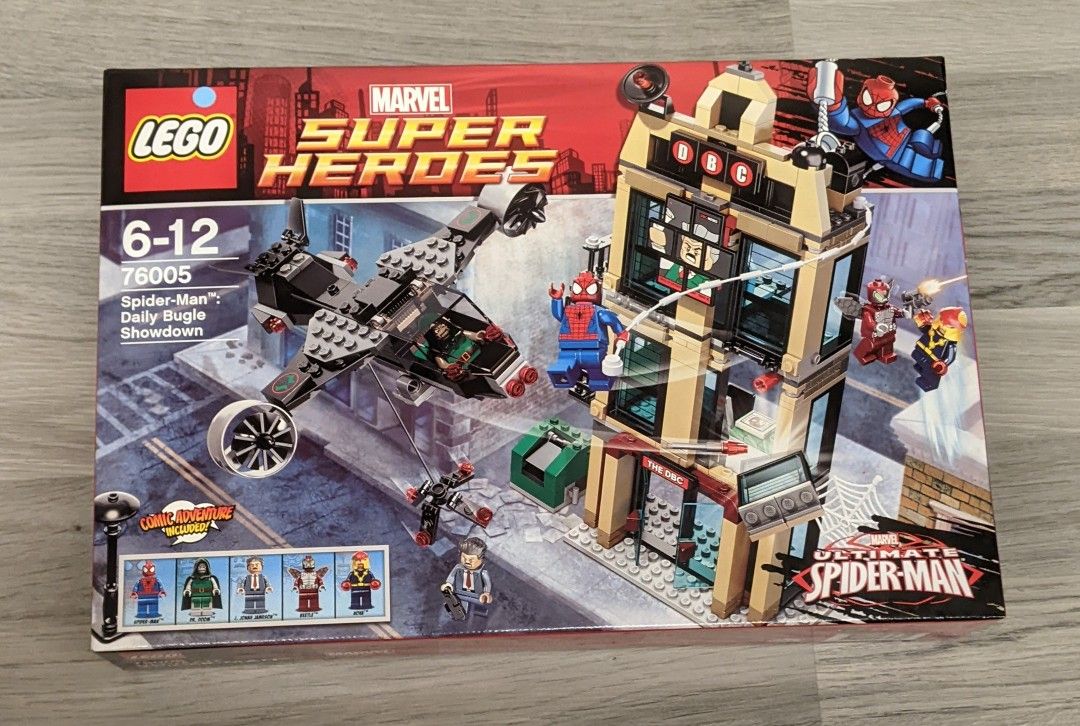 Lego 76005 Spider-Man : Daily Bugle Showdown, Hobbies & Toys, Toys ...