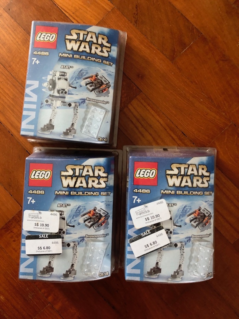 Lego Star Wars Mini Building Set 4486 Seet of 3. Unique. new, Hobbies ...