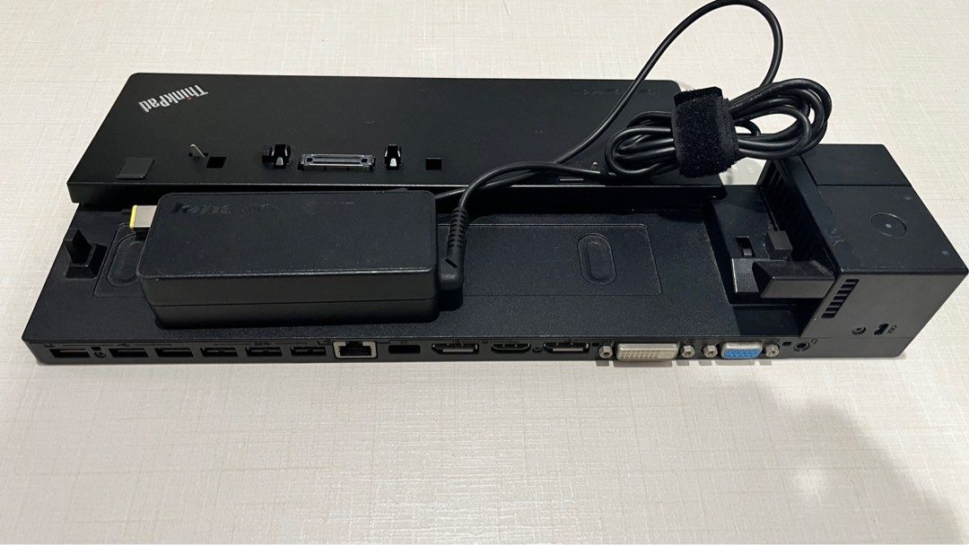 Lenovo Thinkpad Slim Tip Charger + Ultra Docking Station 40A2 ...