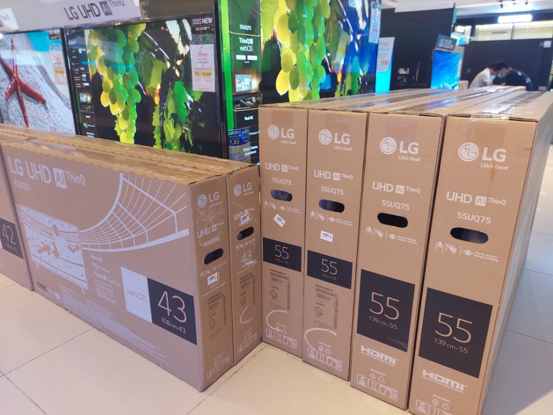 LG 4K UH SMART TV 2022 MODEL, TV & Home Appliances, TV & Entertainment ...