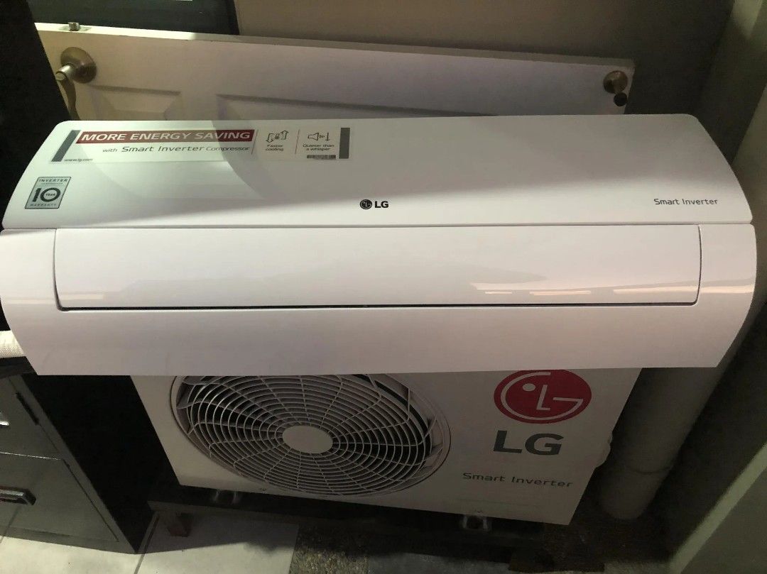 LG DUAL INVERTER SPLIT TYPE AIRCON BRAND NEW SEALED WITH FREE ...