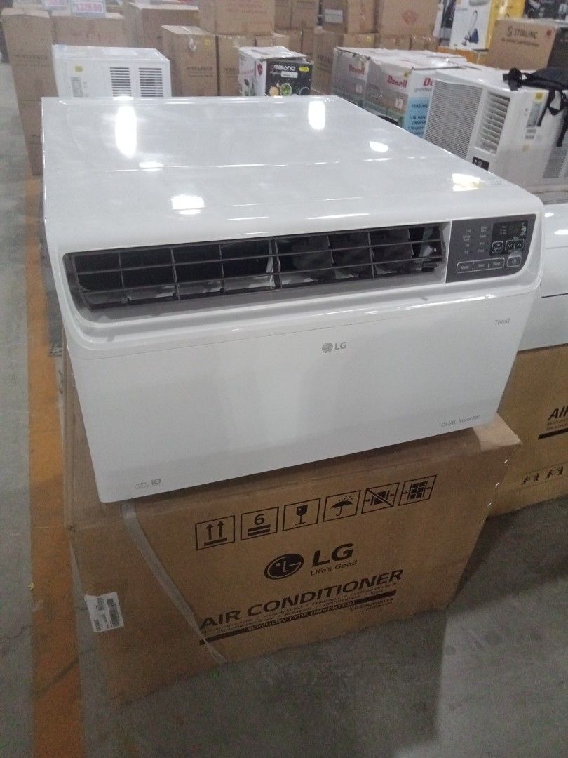 LG Window Type Aircon 1.5hp Dual Inverter w/Remote, TV & Home ...