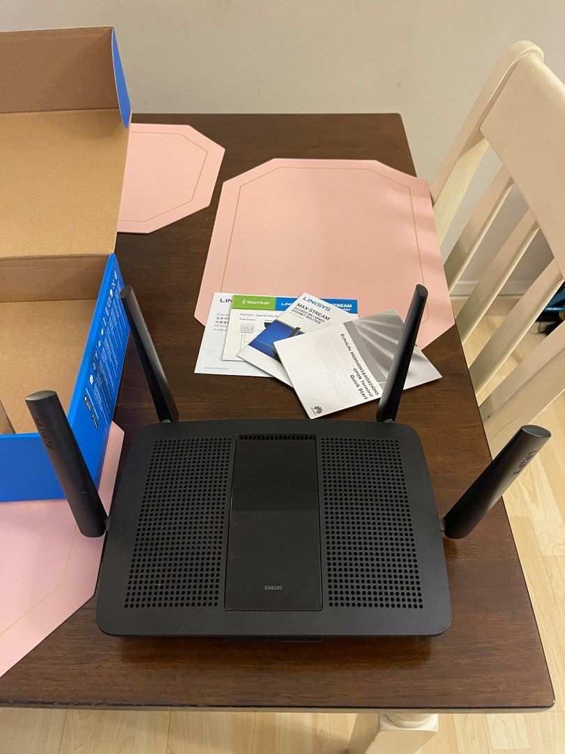 Linksys AC2600 4 x 4 MU-MIMO Dual-Band Gigabit Router with USB 3.0 and ...