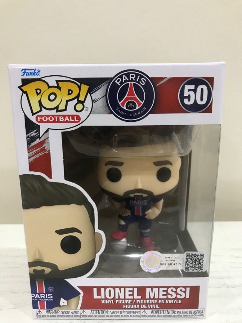 Lionel Messi Funko Pop Football Action Figure, Hobbies & Toys, Toys ...