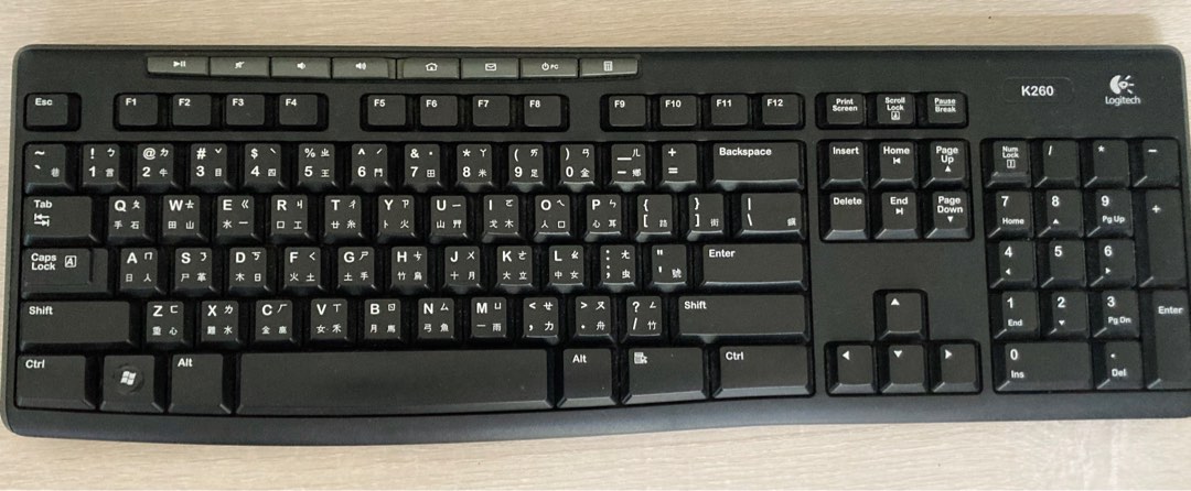 Logitech K260 Wireless Keyboard & Mouse, 電腦＆科技, 電腦周邊及配件, 電腦鍵盤及相關產品 ...